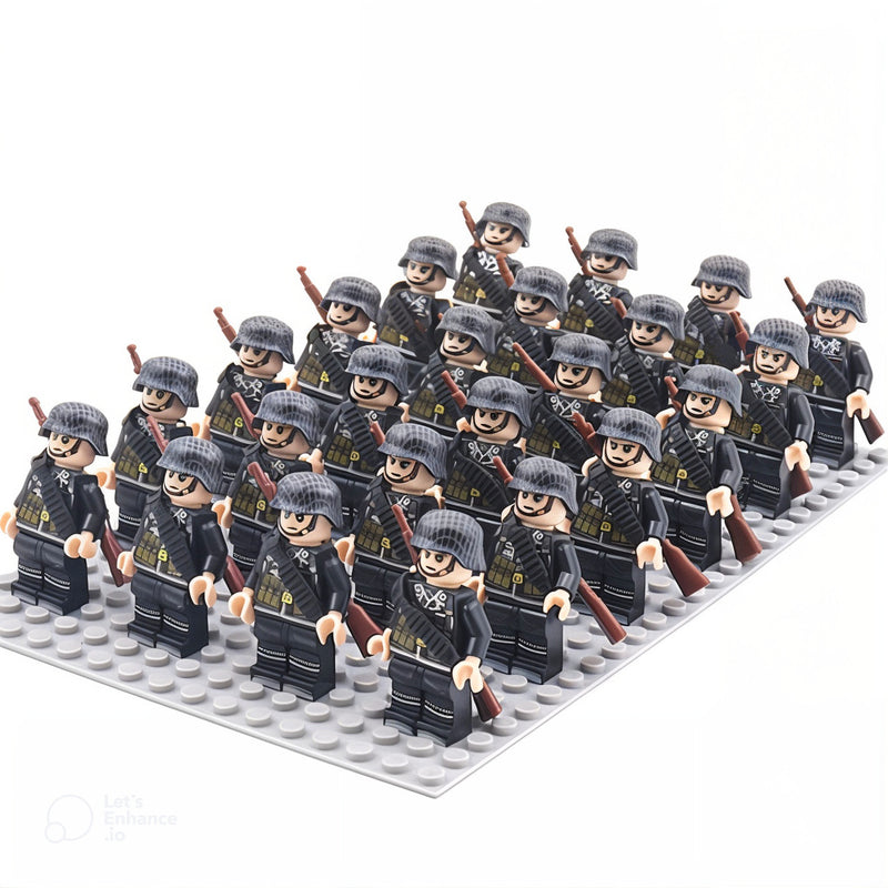 352nd Infantry Division German WWII Soldiers (24 Figures)