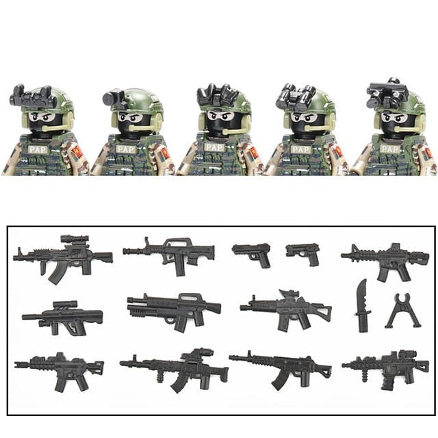 Chinese PAP Unit (5 Figures)