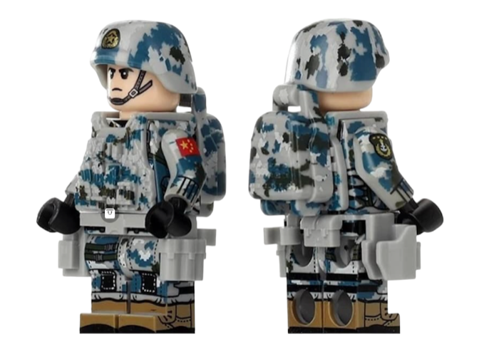 Chinese SOF Unit - Urban Camo (5 Figures)